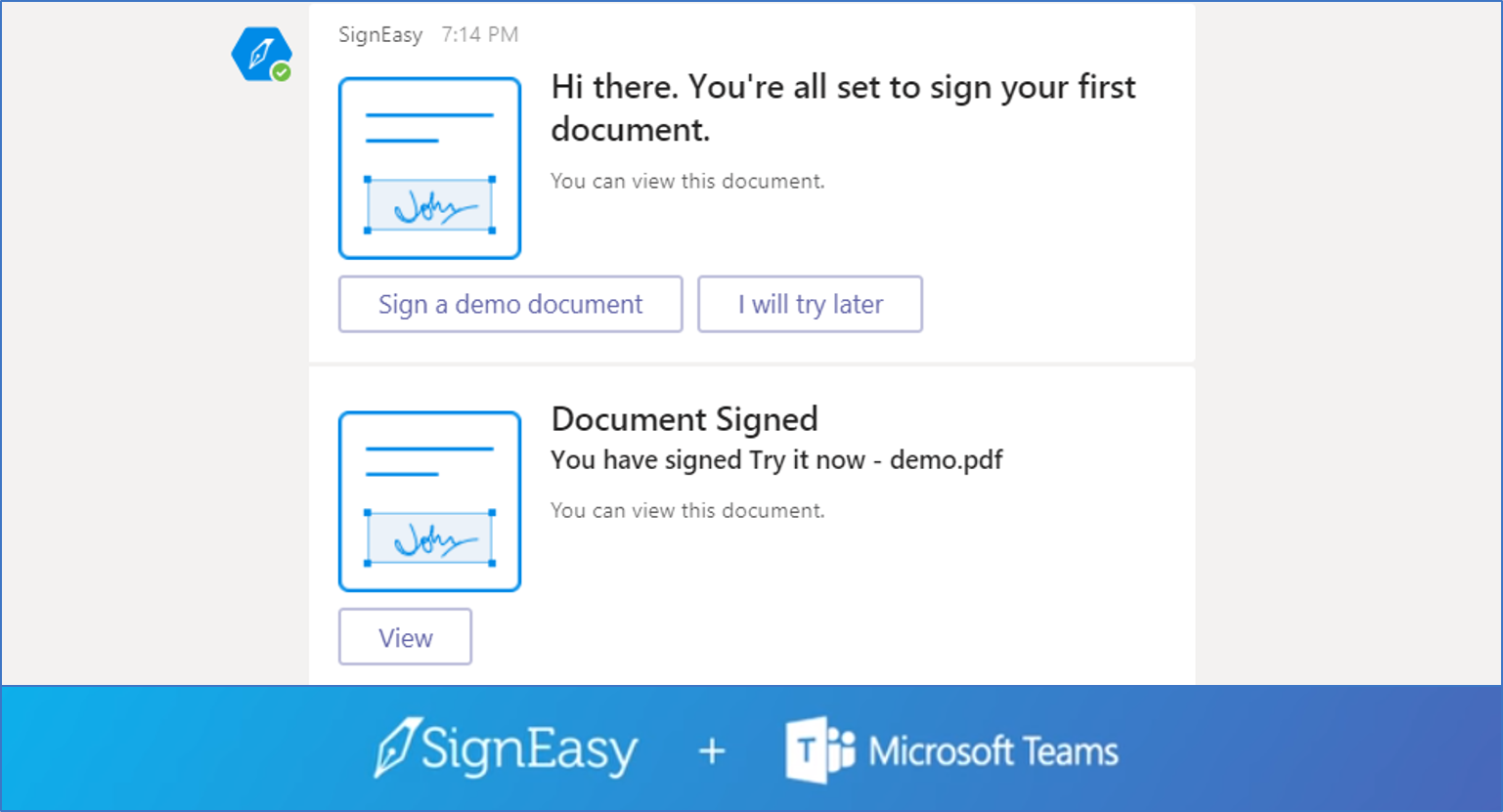 Just in: Become a paperwork pro with the new SignEasy app for Microsoft ...