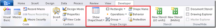 The Developer tab in Visio 2010 | Microsoft Community Hub
