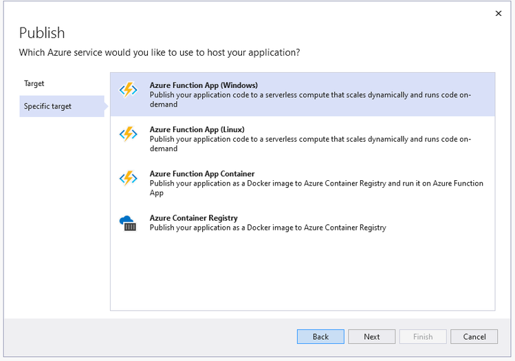 Create and Publish OpenAPI enabled Azure Functions with Visual Studio and .NET | Microsoft ...
