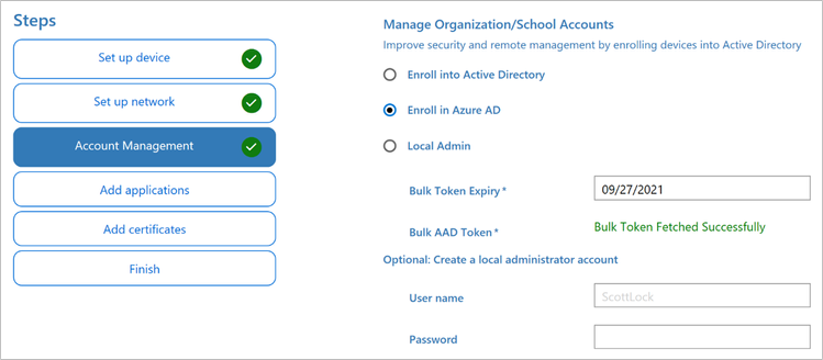 Bulk join a Windows device to Azure AD and Microsoft Endpoint Manager ...