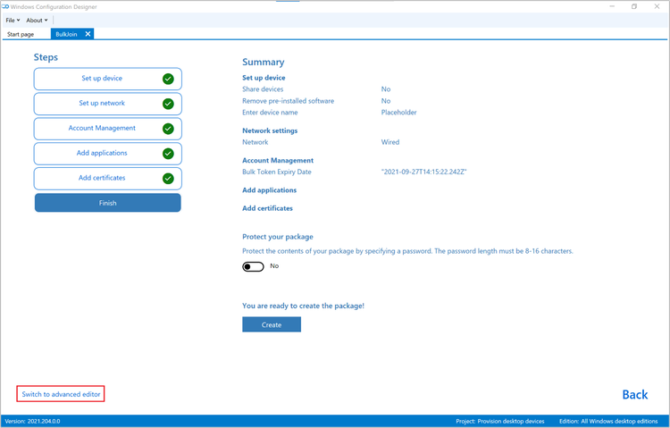 Bulk join a Windows device to Azure AD and Microsoft Endpoint Manager ...