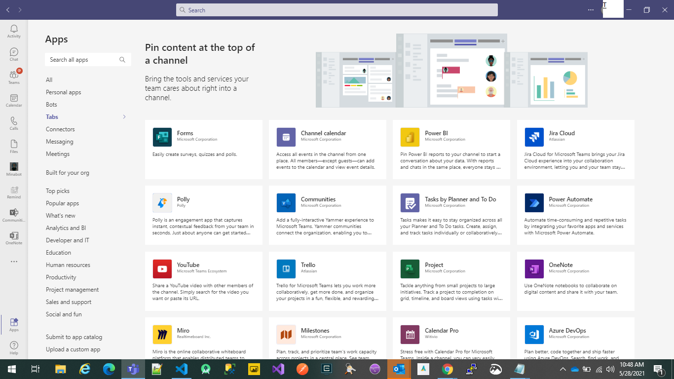 How to make my custom angular app available as MS teams app ...
