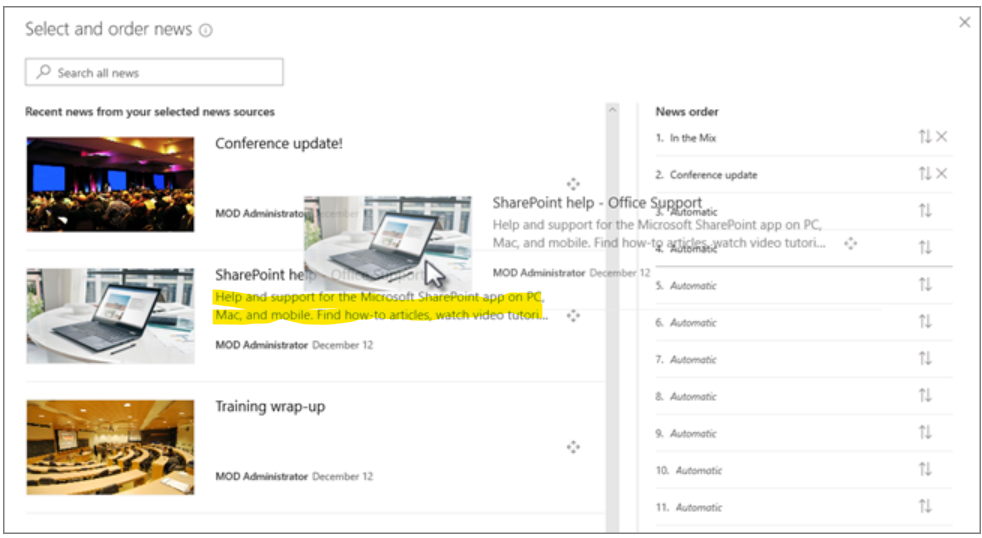 Display more lines on SharePoint news feed | Microsoft Community Hub