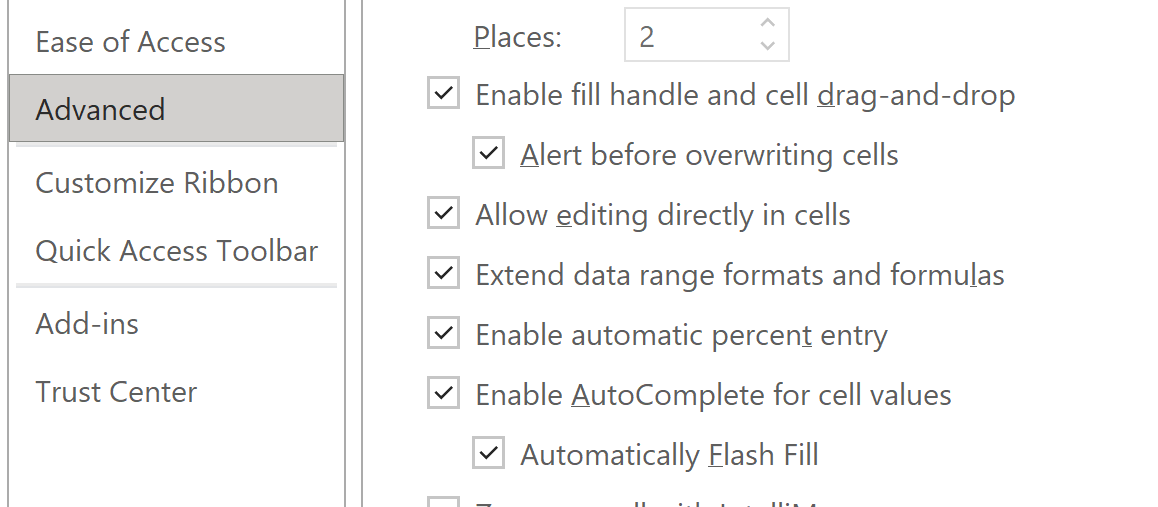 Excel Function List Autocomplete Window Is Not Working Microsoft