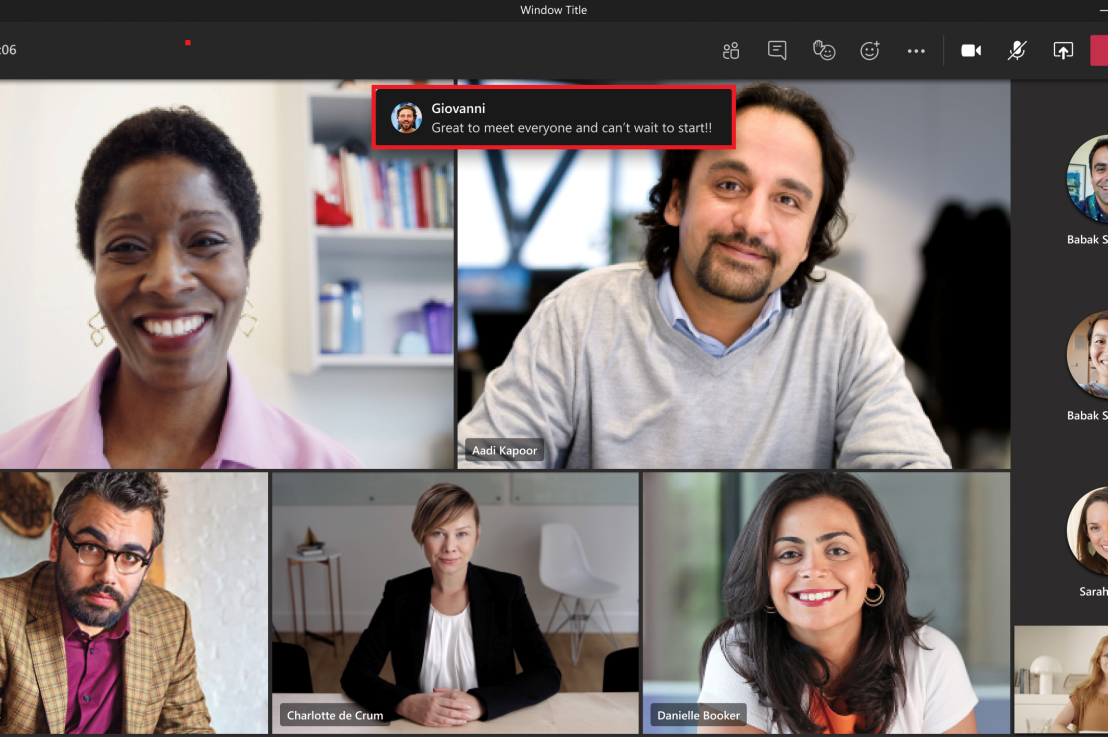 Introducing Chat Bubbles in Microsoft Teams meetings | Microsoft ...