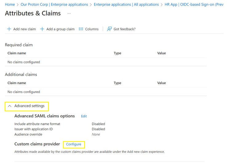 Customize your authentication flows with custom claims providers ...