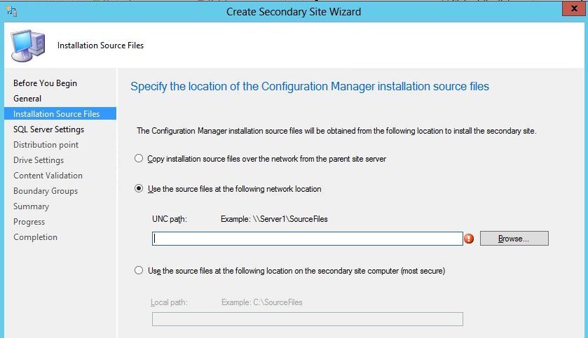 Known Issue: Secondary Site installation failure with Cumulative Update ...