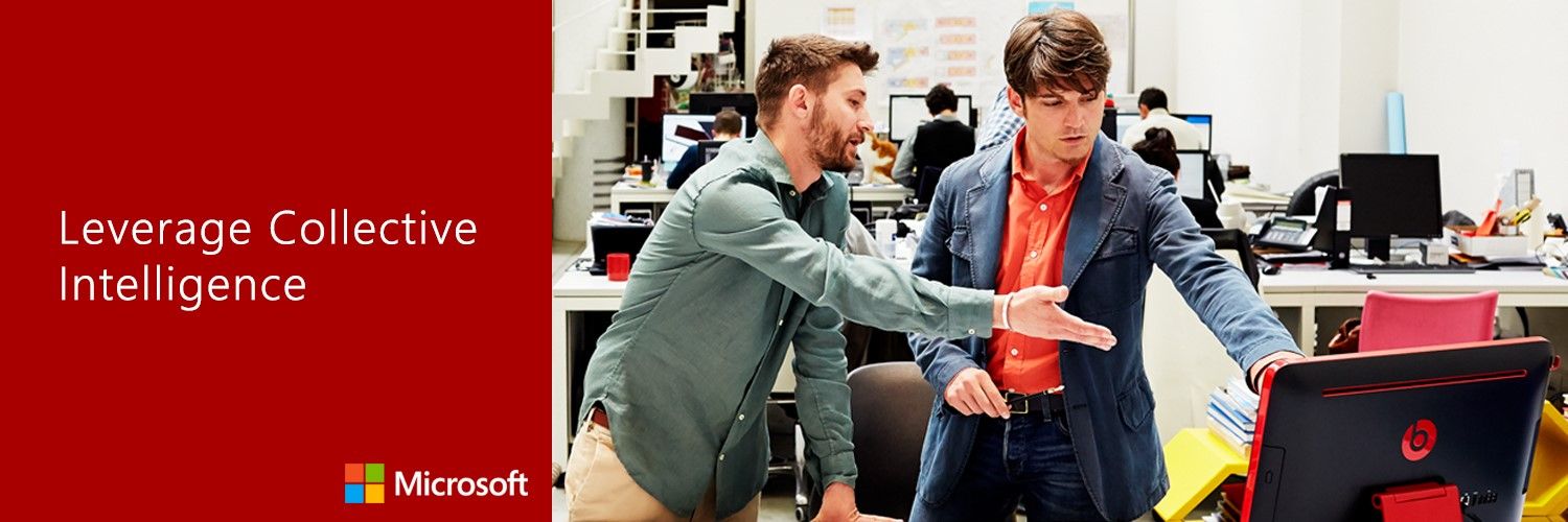 Find and leverage collective intelligence using Office 2016 and Windows 10 | Microsoft Community Hub