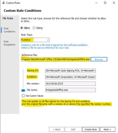 Deploying Windows 10 Application Control Policy - Argon Systems