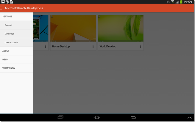 Microsoft Remote Desktop Beta for Android supports Remote Desktop ...