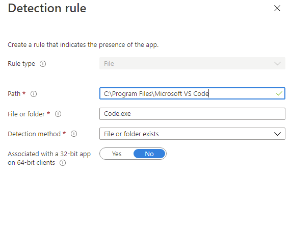 installing visual studio code via intune | Microsoft Community Hub