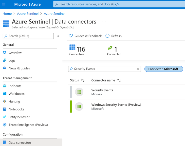 Testing the New Version of the Windows Security Events Connector with ...
