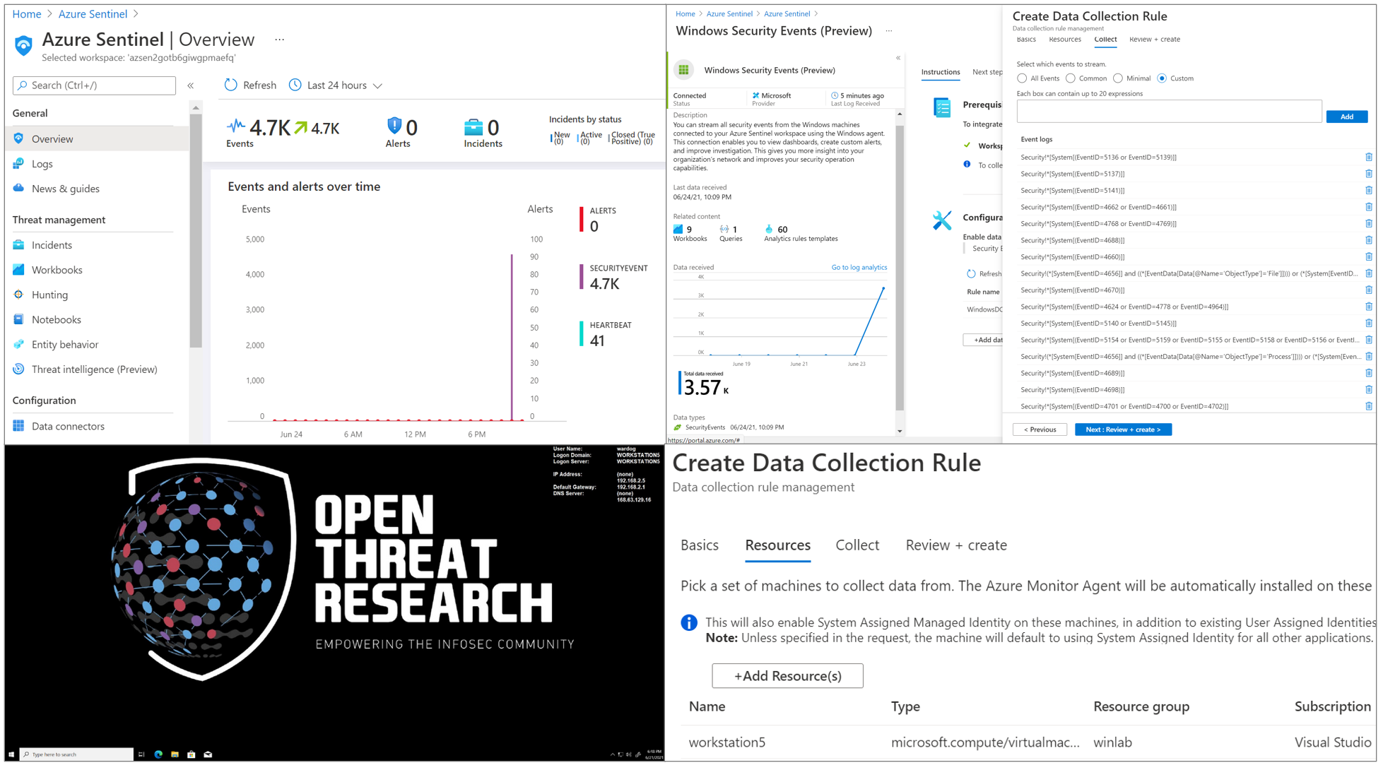 Testing the New Version of the Windows Security Events Connector with ...