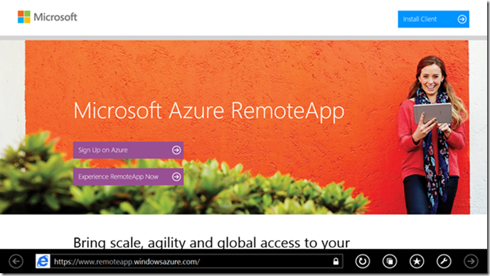 Microsoft Azure RemoteApp now available on Windows RT | Microsoft ...