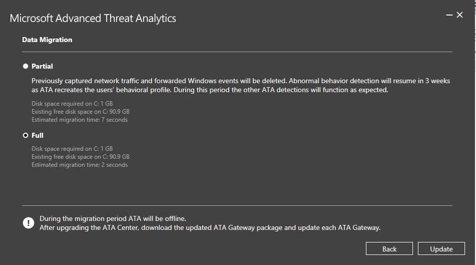 Advanced Threat Analytics Update 1.5 is here ! | Microsoft Community Hub