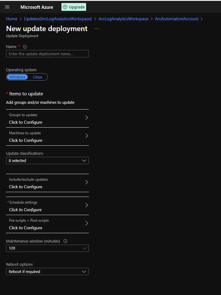 Azure ARC - Update Management - Scoping Deployment | Microsoft ...