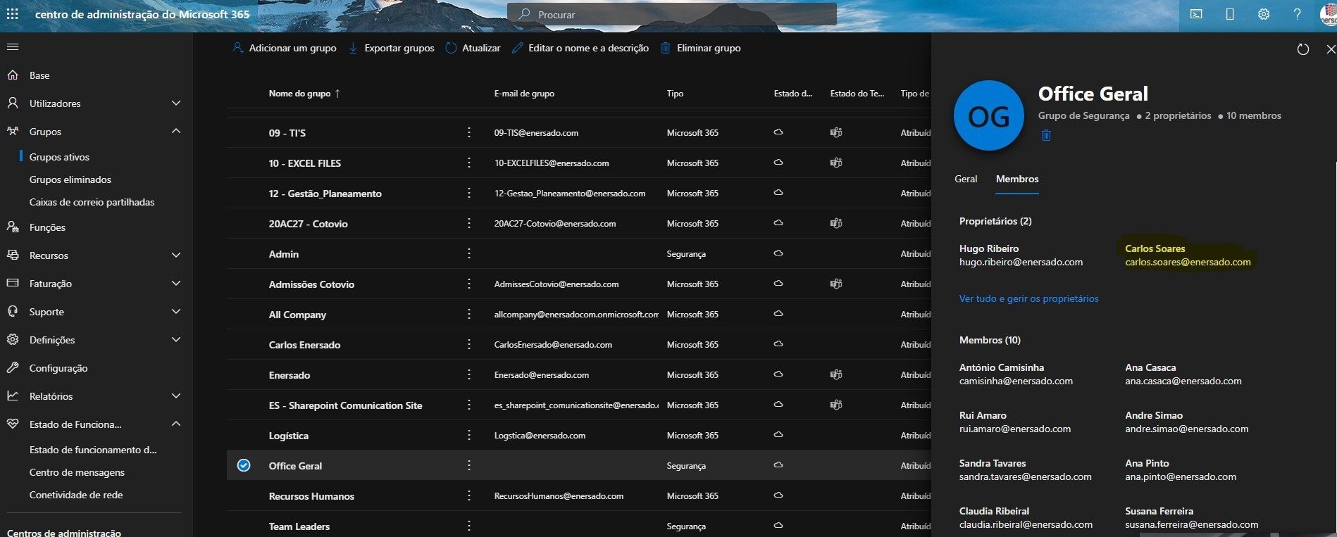 Error giving permissions to a group | Microsoft Community Hub