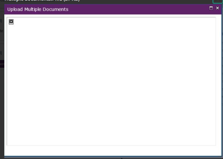 Not able to upload multiple documents | Microsoft Community Hub