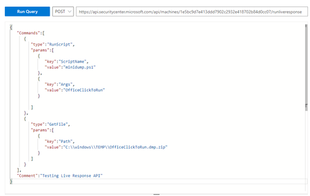 Announcing live response API public preview | Microsoft Community Hub