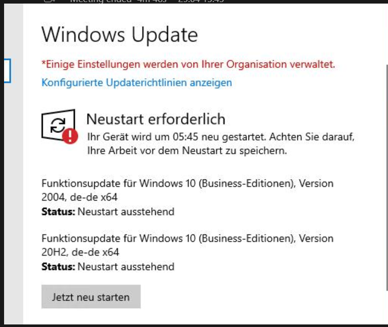 WU / WuFB - Duplicate Download of Feature upgrades and DL of updates ...