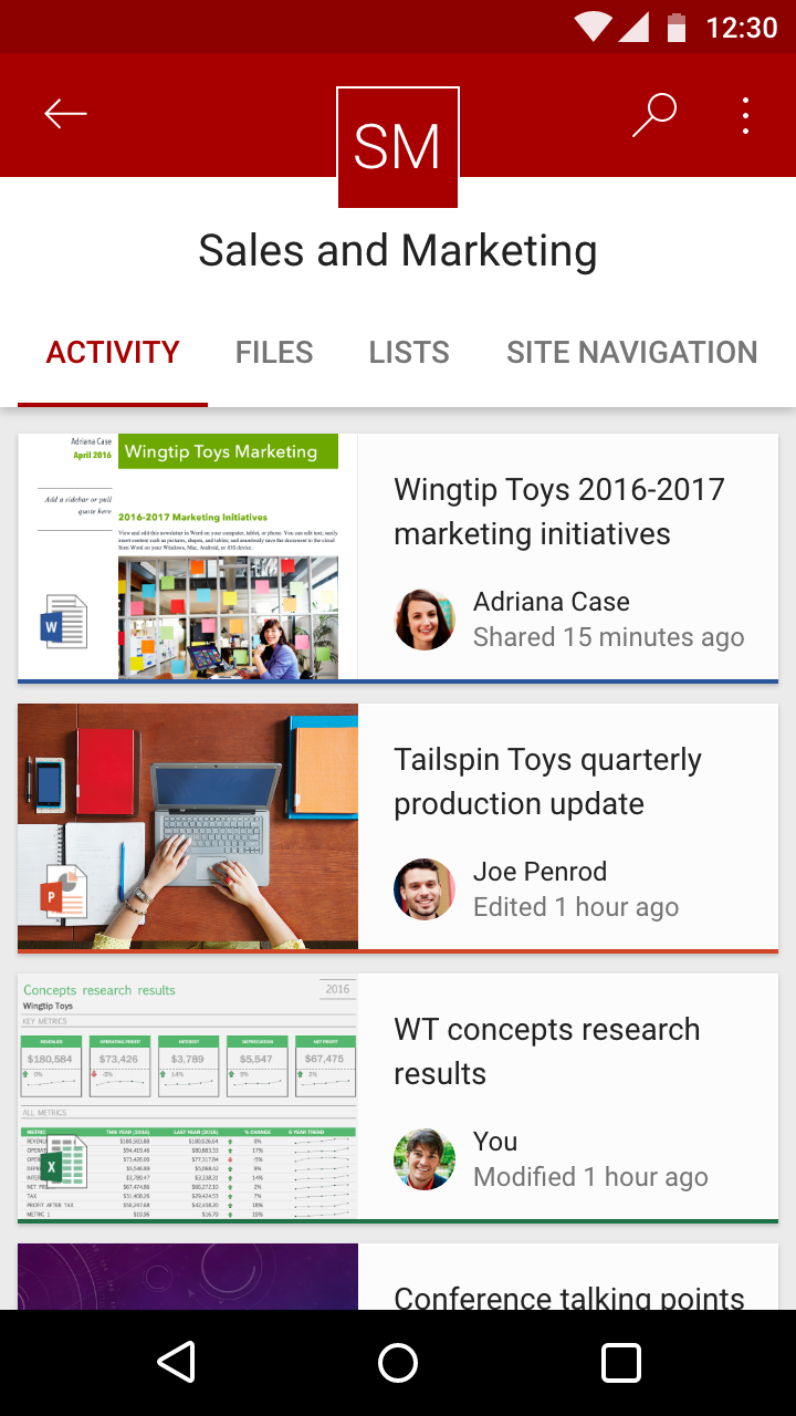 RELEASED & UPDATED: SharePoint mobile apps for Windows 10 Mobile ...