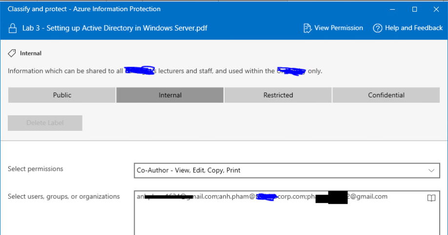 View PDF file protected by Azure Information Protection by Edge Browser ...
