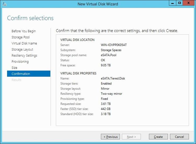 Storage Spaces: How to configure Storage Tiers with Windows Server 2012 ...