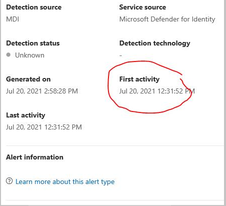 Security principal reconnaissance (LDAP) alert | Microsoft Community Hub