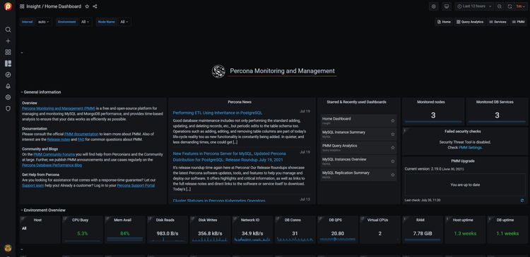 Monitor Azure Database for MySQL using Percona Monitoring and Management (PMM) | Microsoft ...