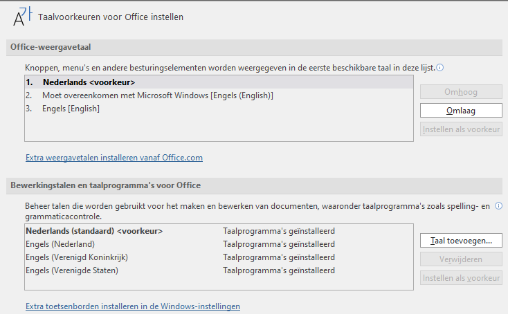 Calendar view Outlook doesn't follow the selected UI language. | Microsoft Community Hub
