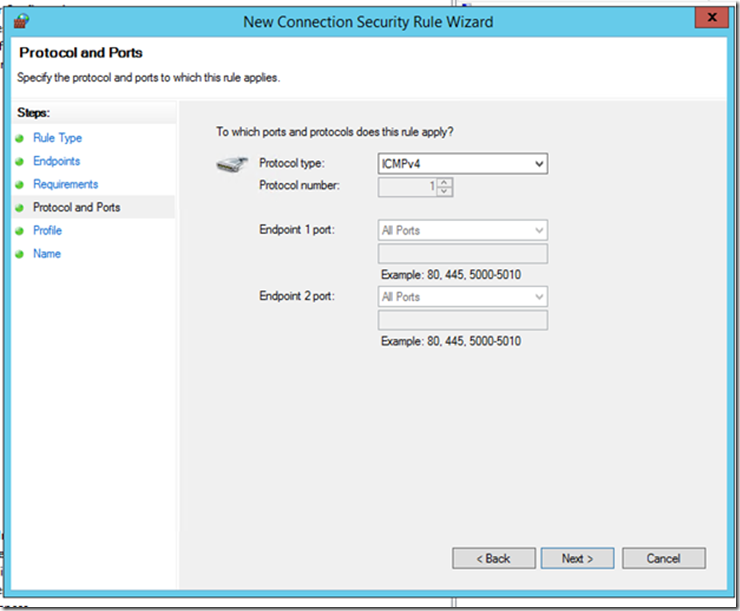 Securing DC to DC communication with IPsec using Windows Firewall with ...