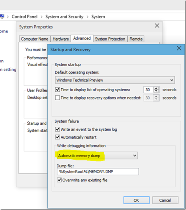 How to Force a Diagnostic Memory Dump When a Computer Hangs | Microsoft Community Hub