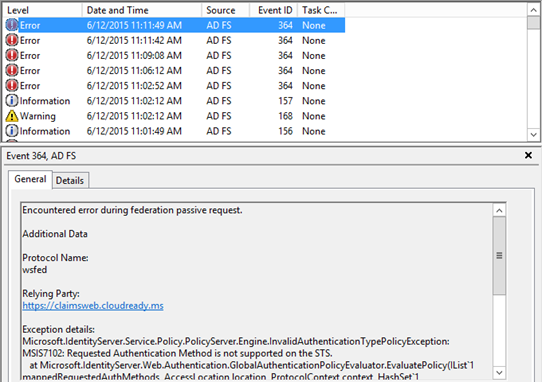 ADFS Deep-Dive: Troubleshooting | Microsoft Community Hub