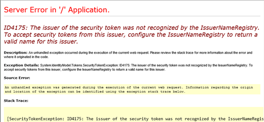 ADFS Deep-Dive: Troubleshooting | Microsoft Community Hub
