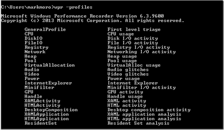 Becoming an WPA Xpert Part 10: WPR and the Command Line | Microsoft ...