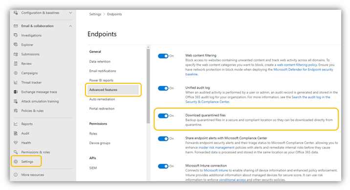 Download quarantined files now Generally Available | Microsoft ...