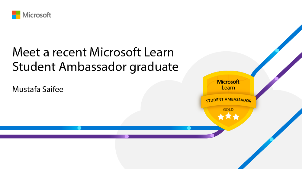 Meet a recent Microsoft Learn Student Ambassador graduate: Mustafa ...