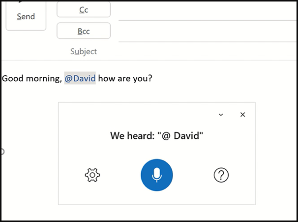 Use voice commands to speed up email dictation in Outlook | Microsoft ...