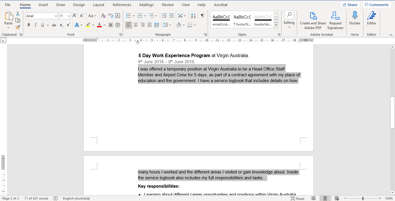 I have a massive gap that I CANNOT HIGHLIGHT or try and remove ...