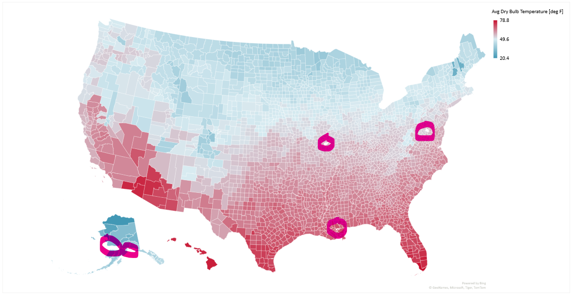Geography Heat Map by County issues | Microsoft Community Hub