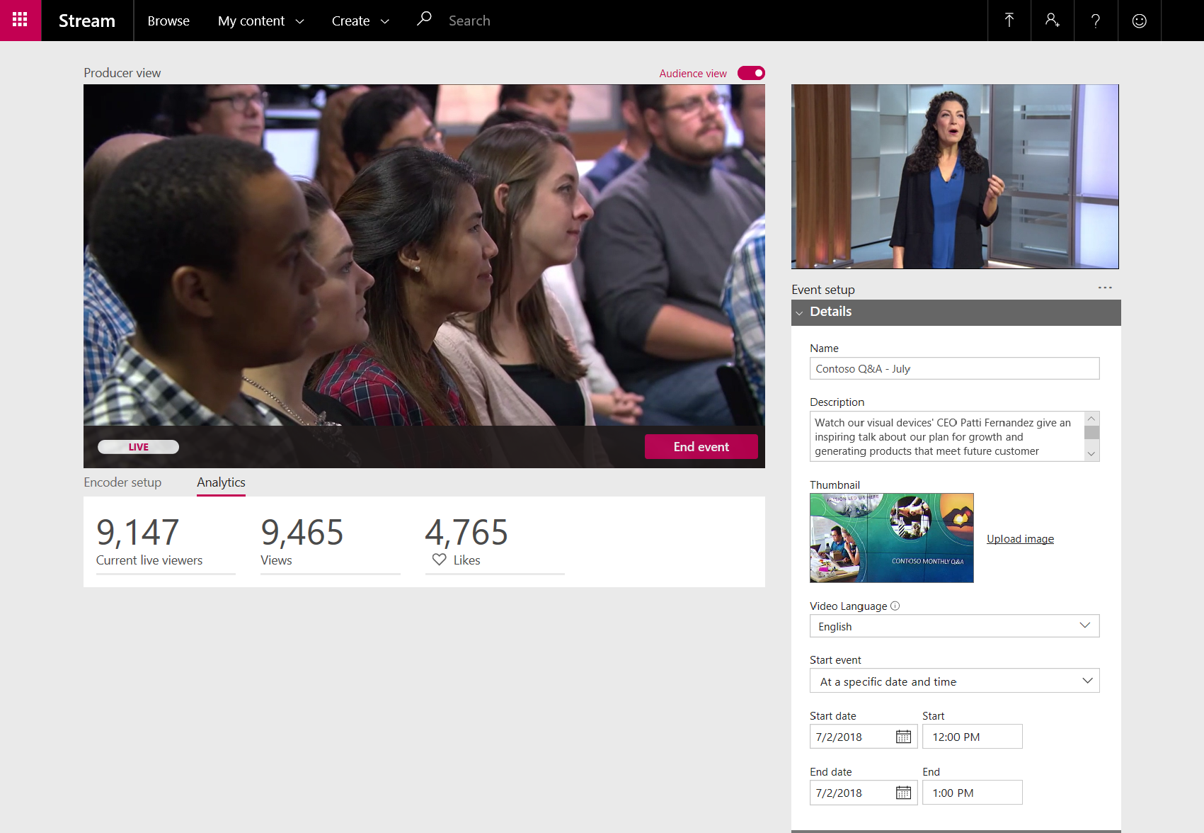 What's new in Microsoft Stream - Microsoft Ignite 2018 | Microsoft ...