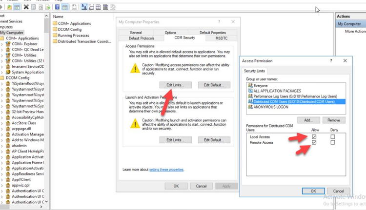 Adding Distributed COM Users group in the built-in groups for AD ...