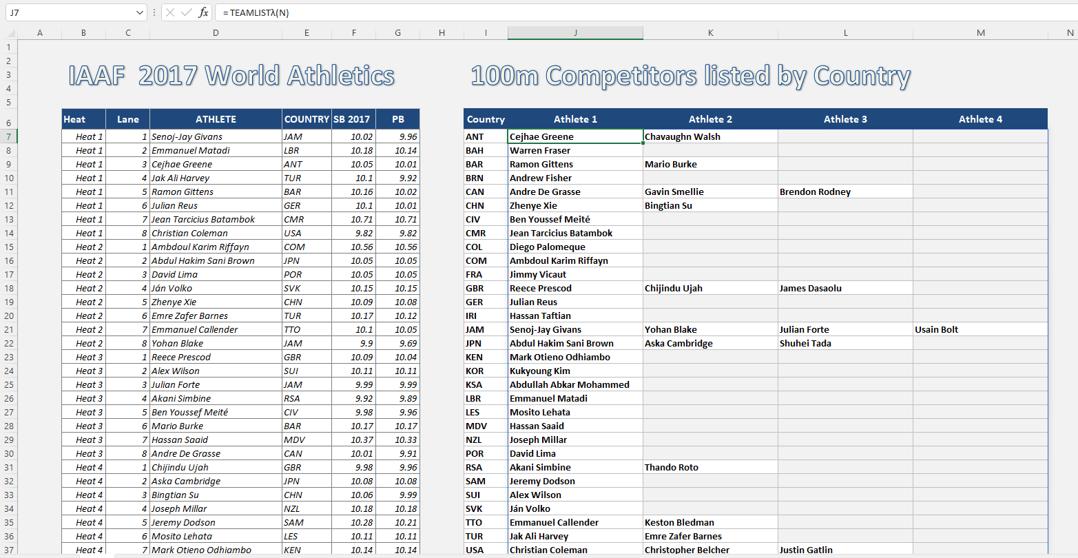 Array of arrays using Lambda helper functions | Microsoft Community Hub