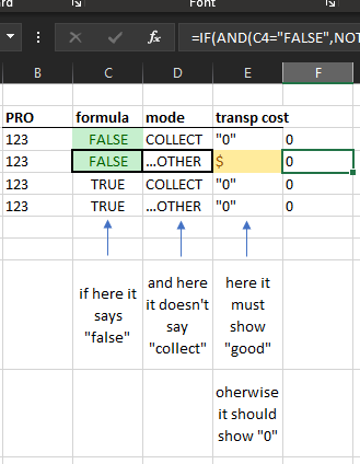 show text based on a true and false text conditions | Microsoft ...