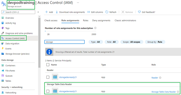 Use Azure Storage Table Rest Api With Aad Token Via Postman Microsoft Community Hub
