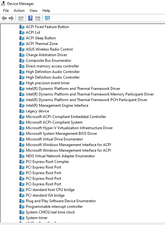 System Devices and network Adapter in Windows 10 | Microsoft Community Hub