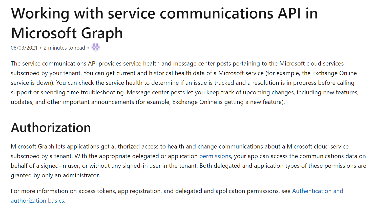 Getting M365 Admin Center info with the Graph API | Microsoft Community Hub