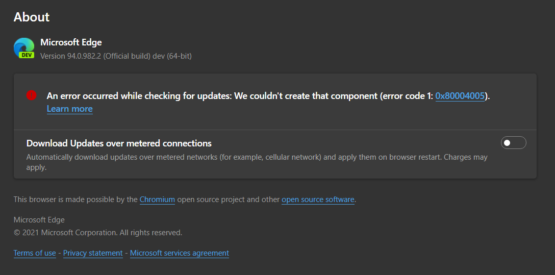 Please fix this error | Microsoft Community Hub