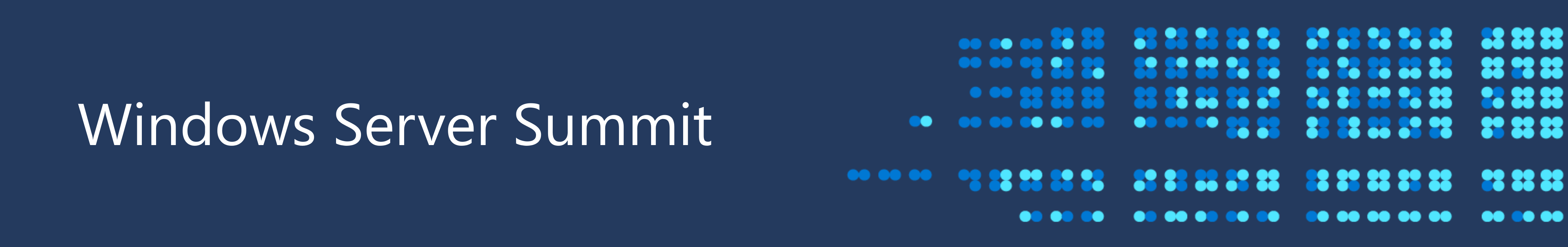 Join the Windows Server Summit - September 16, 2021 | Microsoft ...