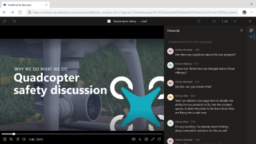 Transcripts and captions coming to Stream on SharePoint | Microsoft ...